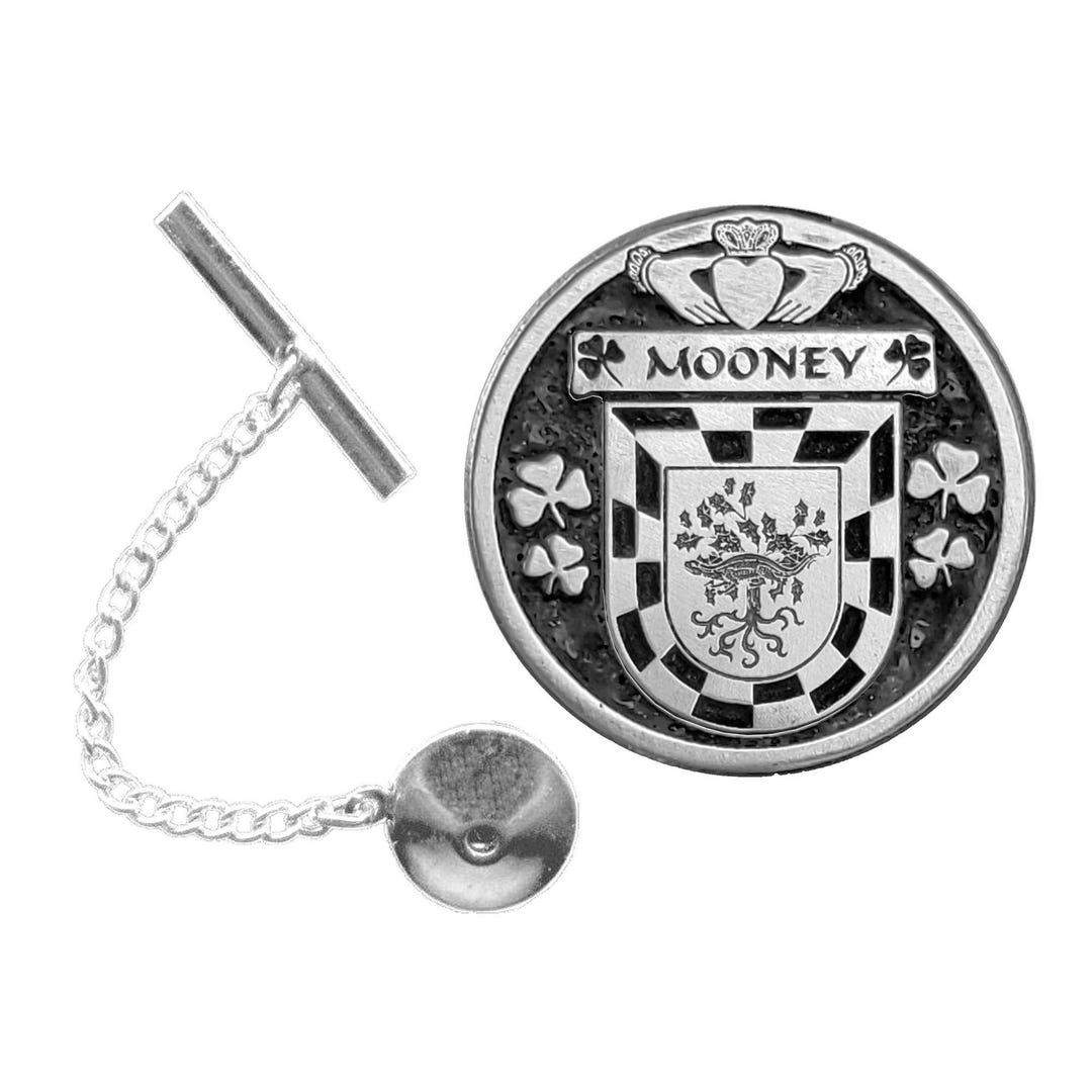 Mooney Irish Coat of Arms Disk Lapel Pin/ Tie Tack - Etsy