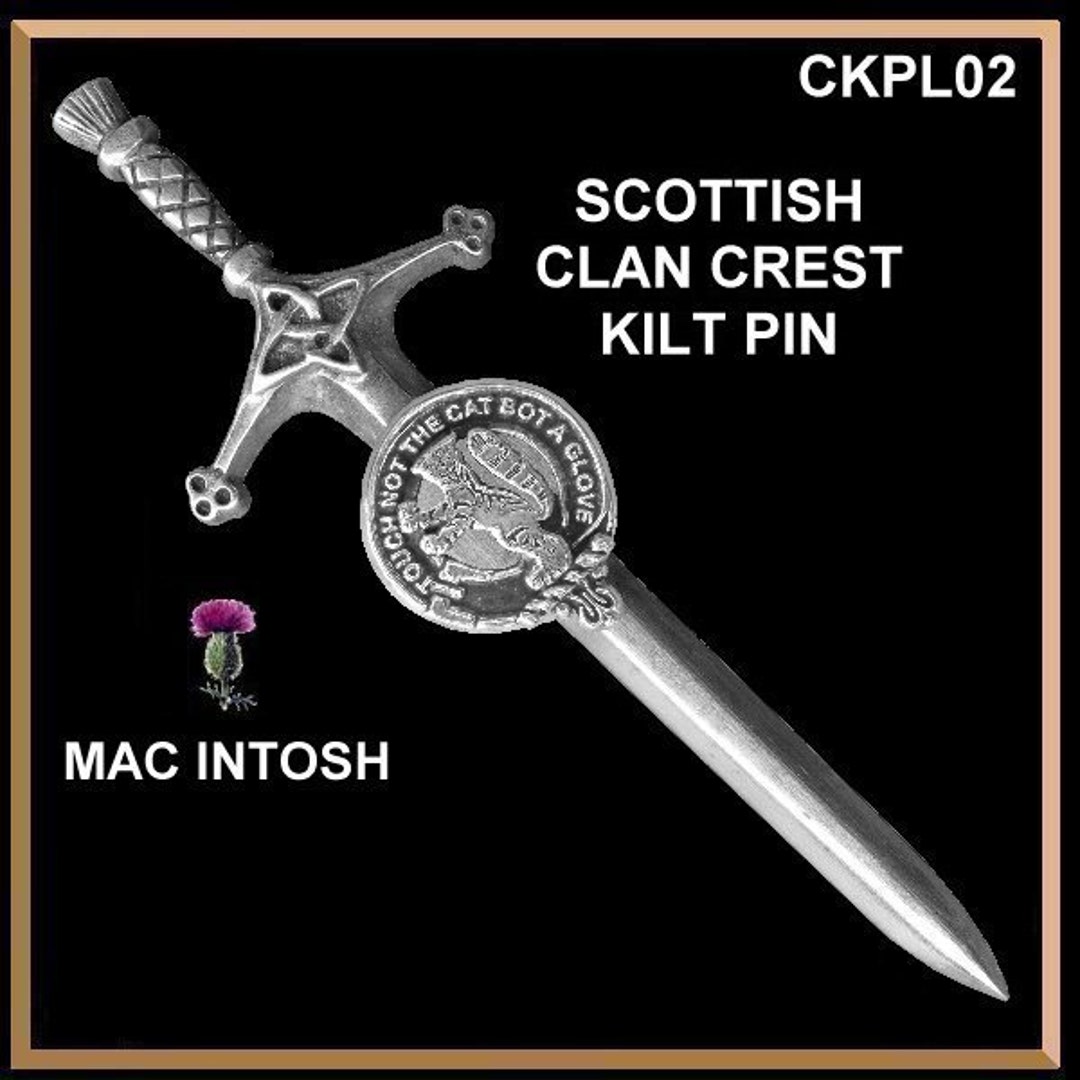 MacIntosh Clan Wappen Kilt Pin, schottische Pin , CKP02 - Etsy.de