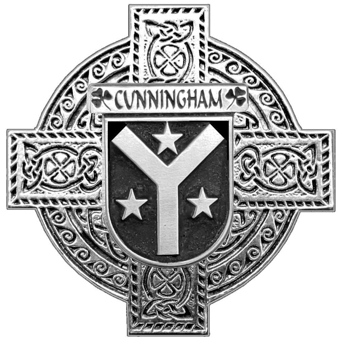 Cunningham Irish Coat of Arms Badge Stainless Steel Tankard - Etsy