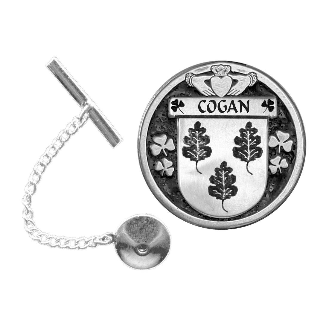 Cogan Irish Coat of Arms Disk Lapel Pin/ Tie Tack - Etsy