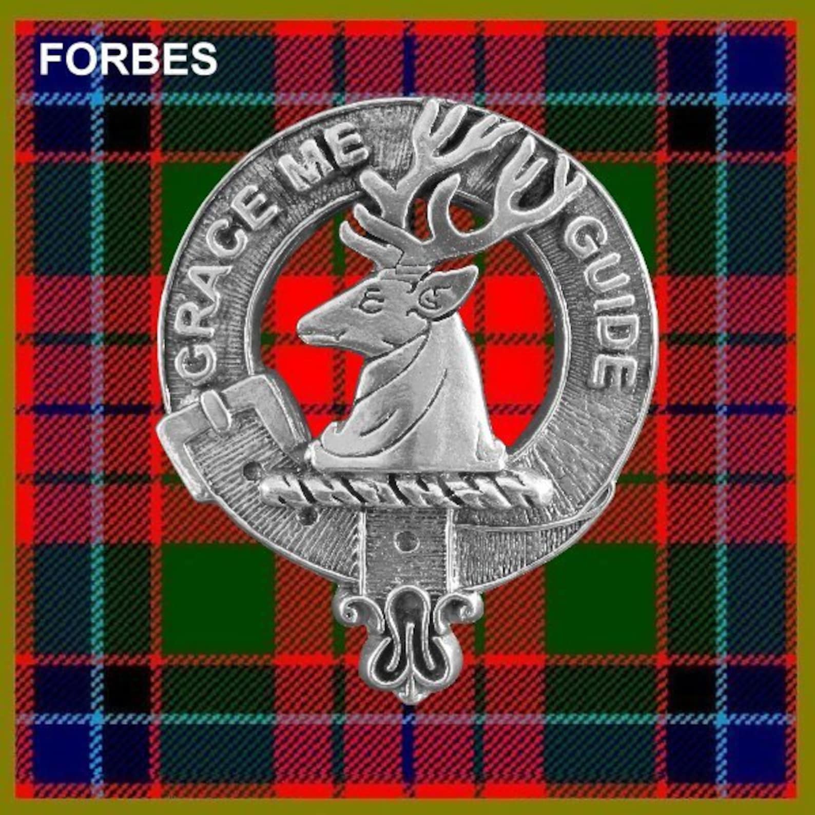 Forbes Clan Crest Scottish Pewter Cap Badge CB01 - Etsy Canada