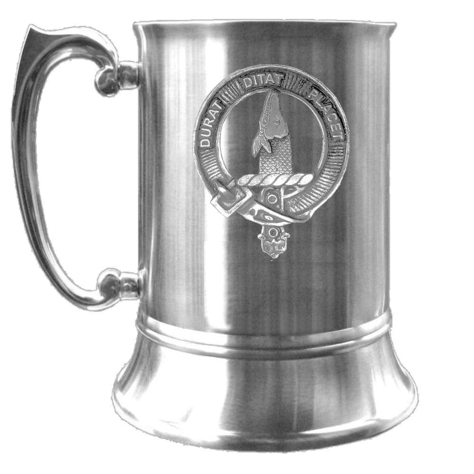 Geddes Scottish Clan Crest Badge Tankard - Etsy