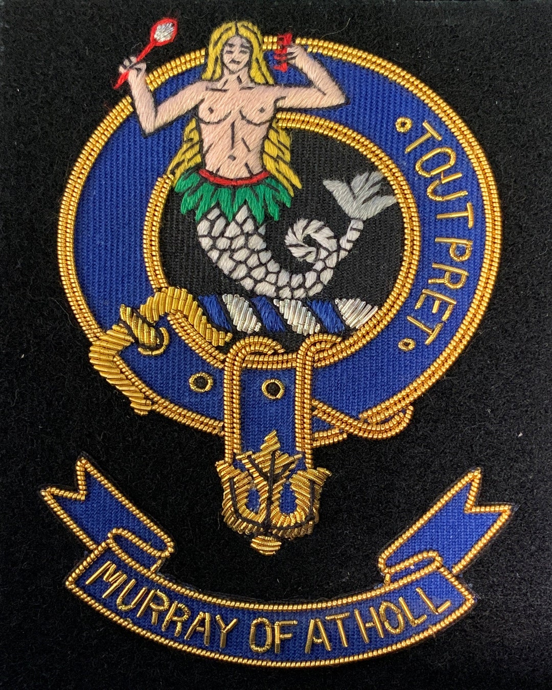 Murray (mermaid) Clan Embroidered Crest - Etsy