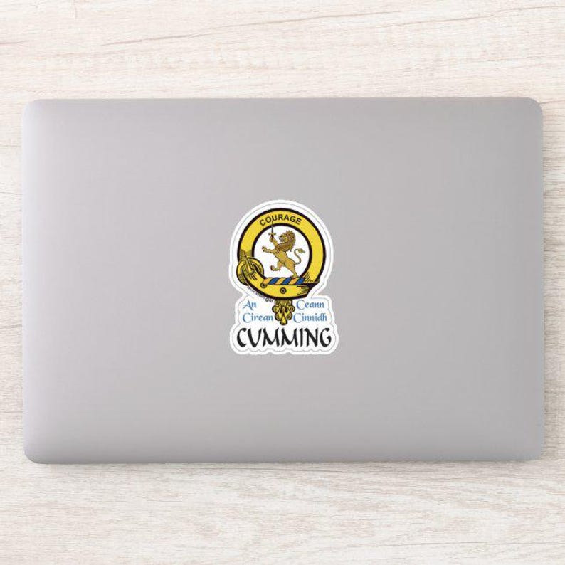 Butter Clan Crest Decal | Custom Scottish Heritage Car & Laptop ...