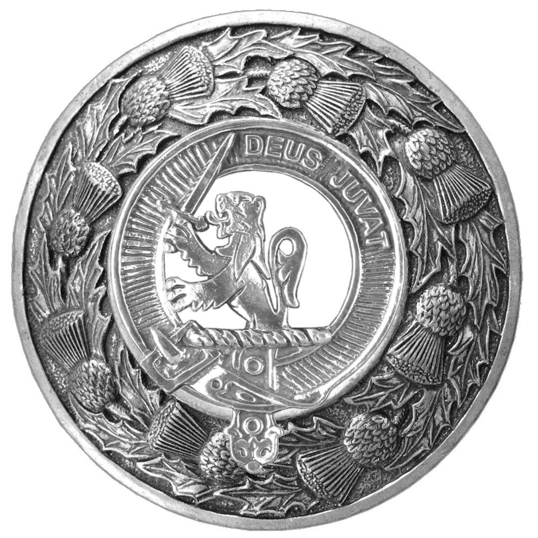 Macduff Clan Badge Scottish Plaid Brooch - Etsy