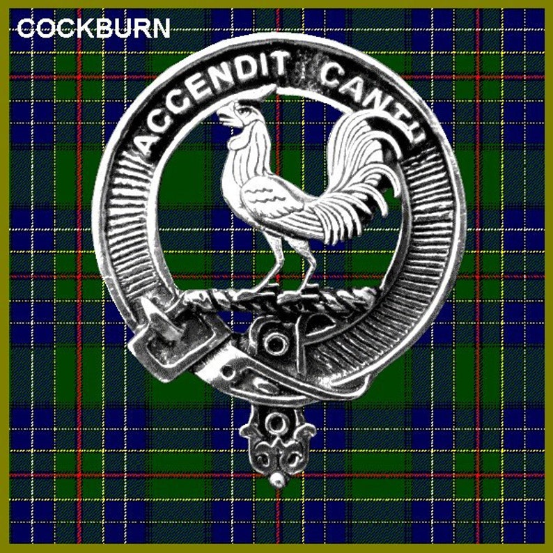 Cockburn Clan Crest Scottish Cap Badge CB02 | Etsy Cockburn Clan Crest Scottish Cap Badge CB02 | Etsy