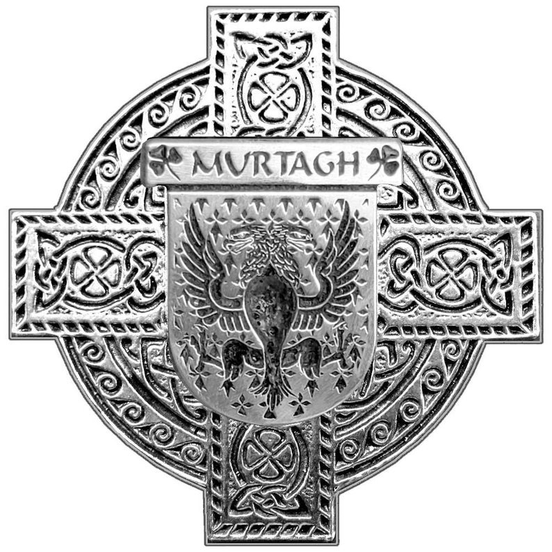 Murtagh Irish Coat of Arms Badge Stainless Steel Tankard - Etsy