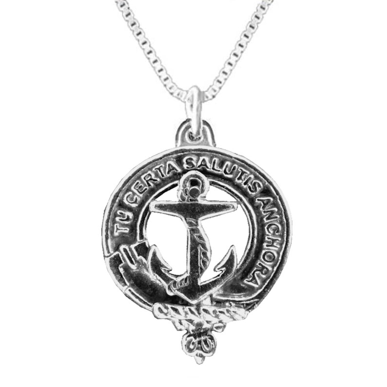 Gillespie Clan Crest Scottish Pendant CLP02 - Etsy