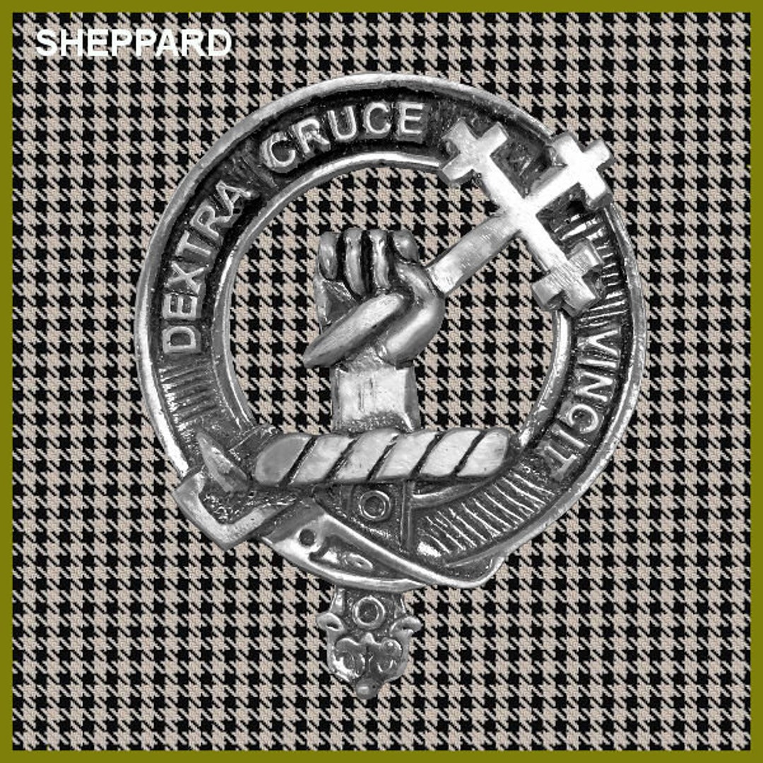 Sheppard Clan Crest Scottish Cap Badge CB02 - Etsy