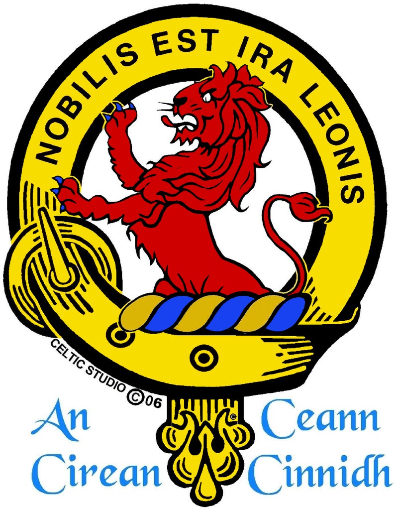 Stuart Clan Crest Scottish Cap Badge CB02 - Etsy Canada