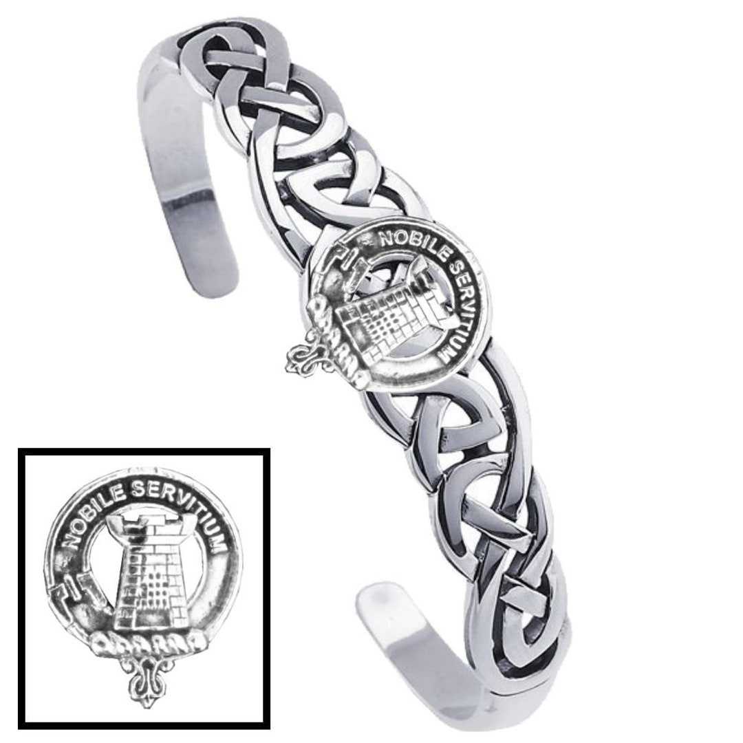 Spaulding Clan Crest Celtic Cuff Bracelet - Etsy