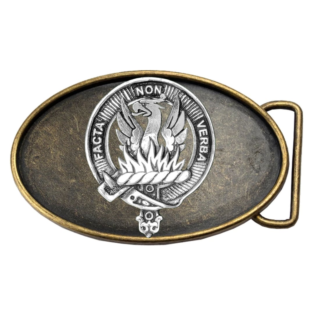Snodgrass Clan Crest Regular Buckle - Etsy