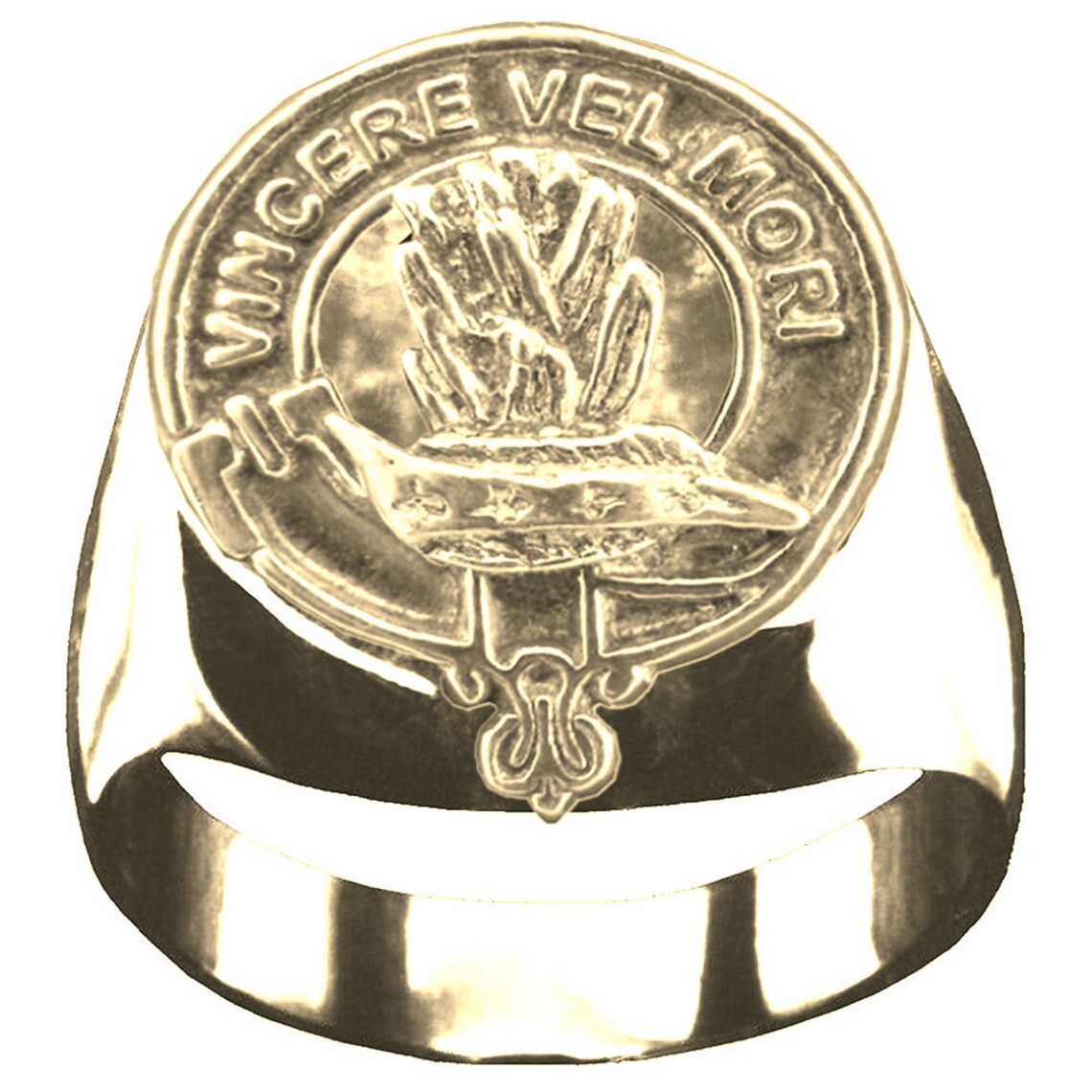 Macneil Scottish Clan Crest Ring GC100 Sterling Silver and | Etsy