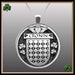 Cronin Irish Coat of Arms Disk Pendant, Irish - Etsy