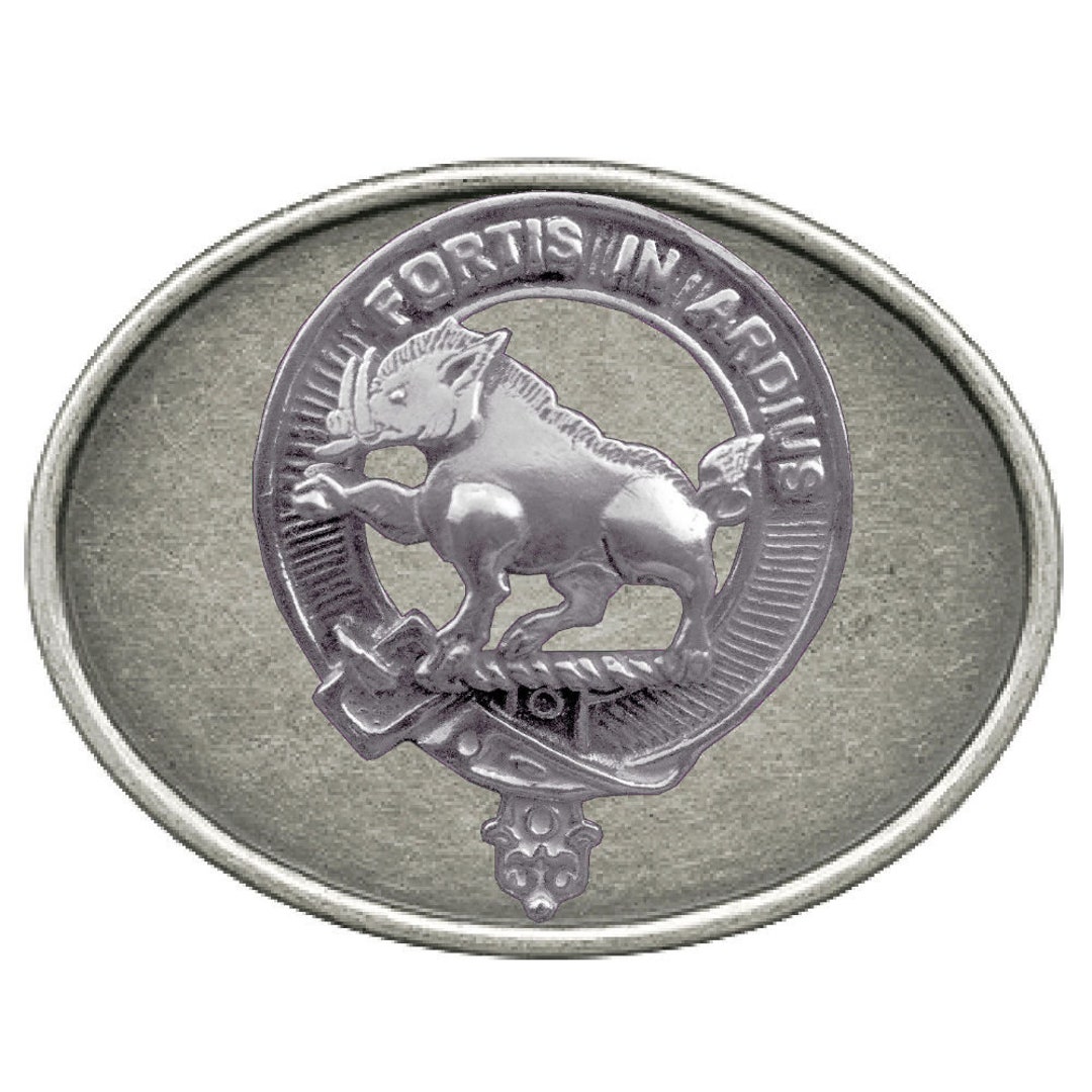 Findlay Clan Crest Regular Buckle All Clans - Etsy