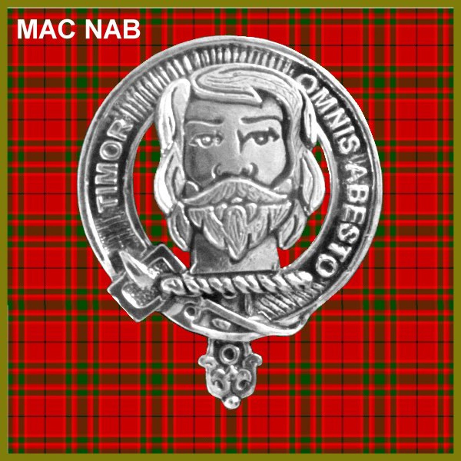 Macnab Clan Crest Scottish Cap Badge CB02 - Etsy
