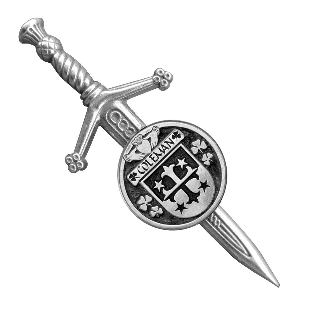 Coleman Irish Small Disk Kilt Pin ~ ISKP01 - Etsy