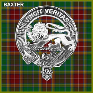 Baxter Clan Crest Scottish Cap Badge CB02 - Etsy