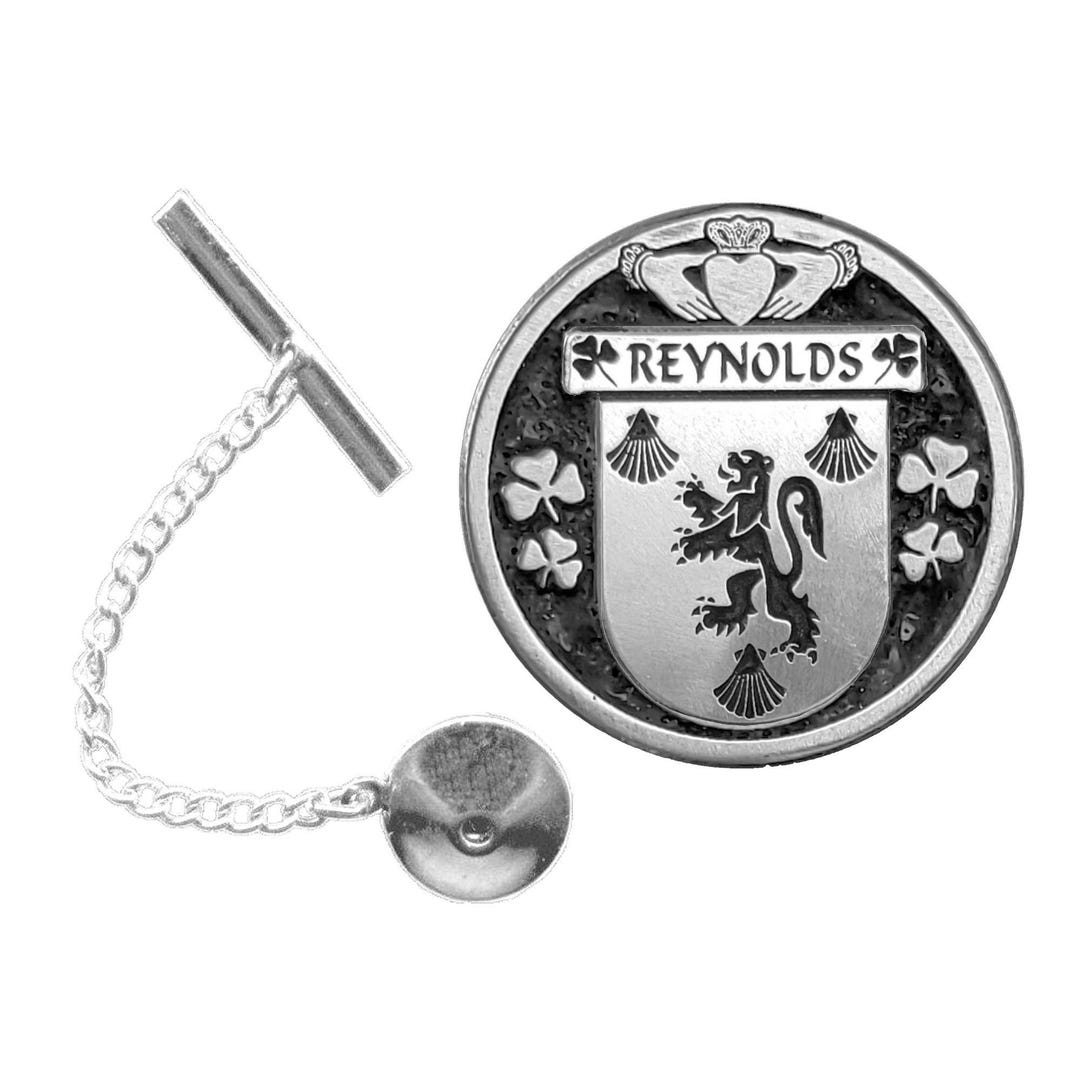 Reynolds Irish Coat of Arms Disk Lapel Pin/ Tie Tack - Etsy