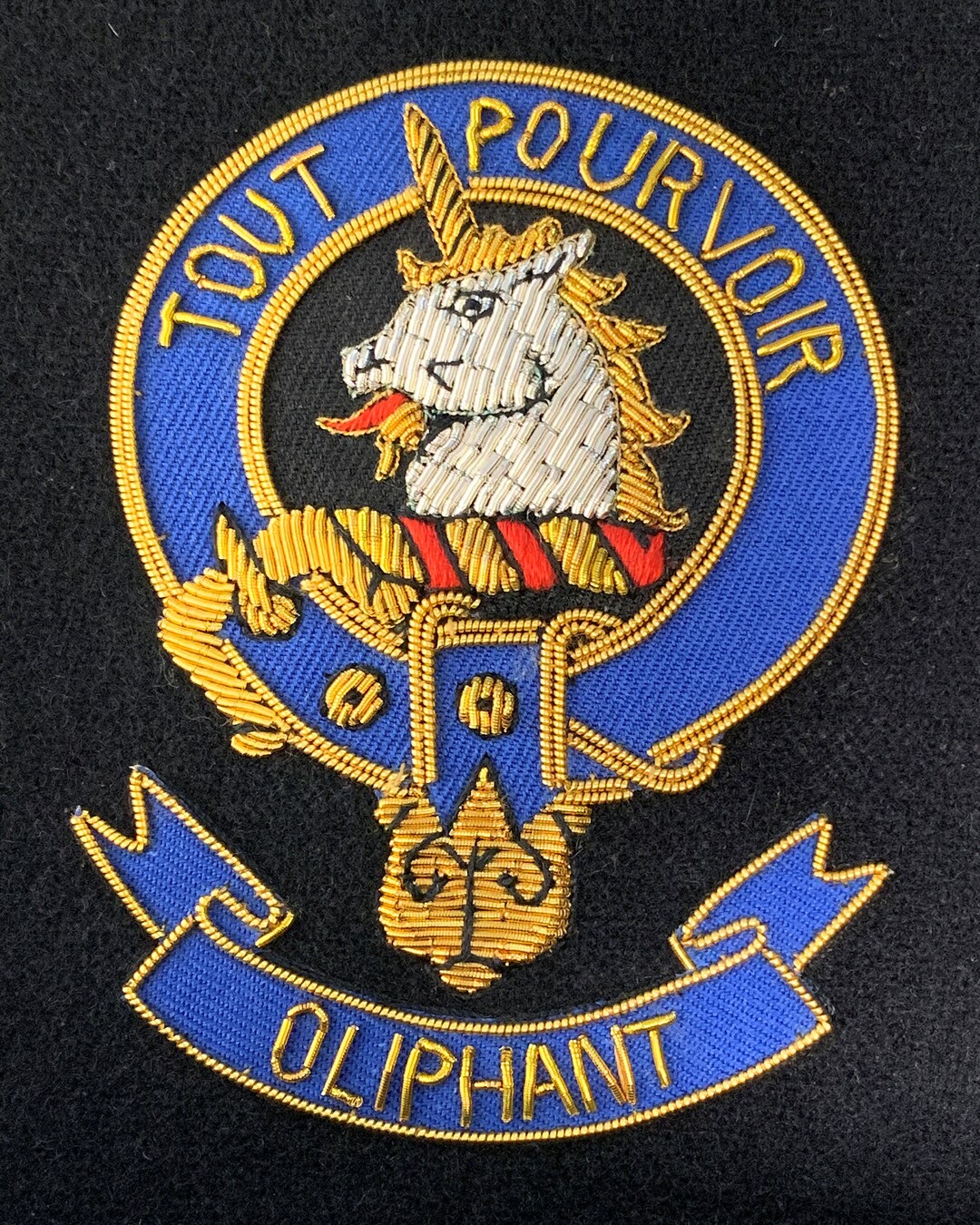 Oliphant Scottish Clan Embroidered Crest - Etsy