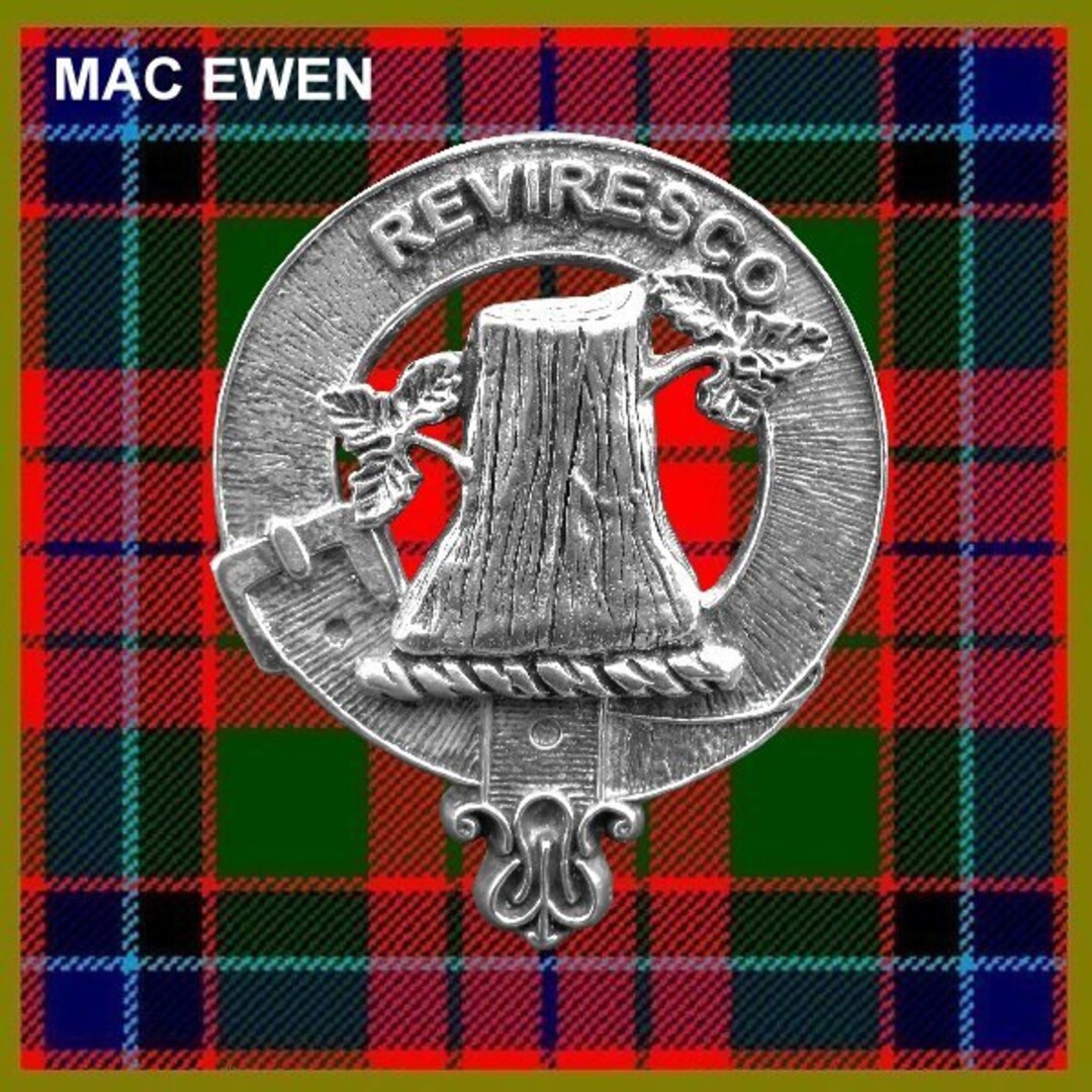 Macewen Clan Crest Scottish Pewter Cap Badge CB01 - Etsy