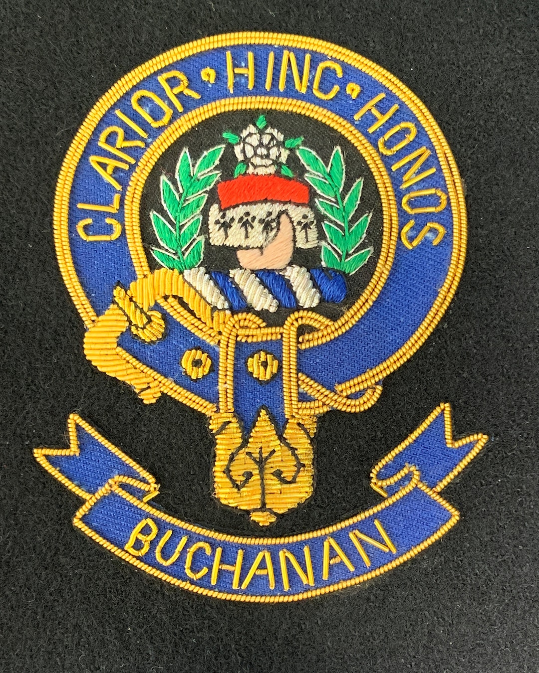 Buchanan Scottish Clan Embroidered Crest - Etsy