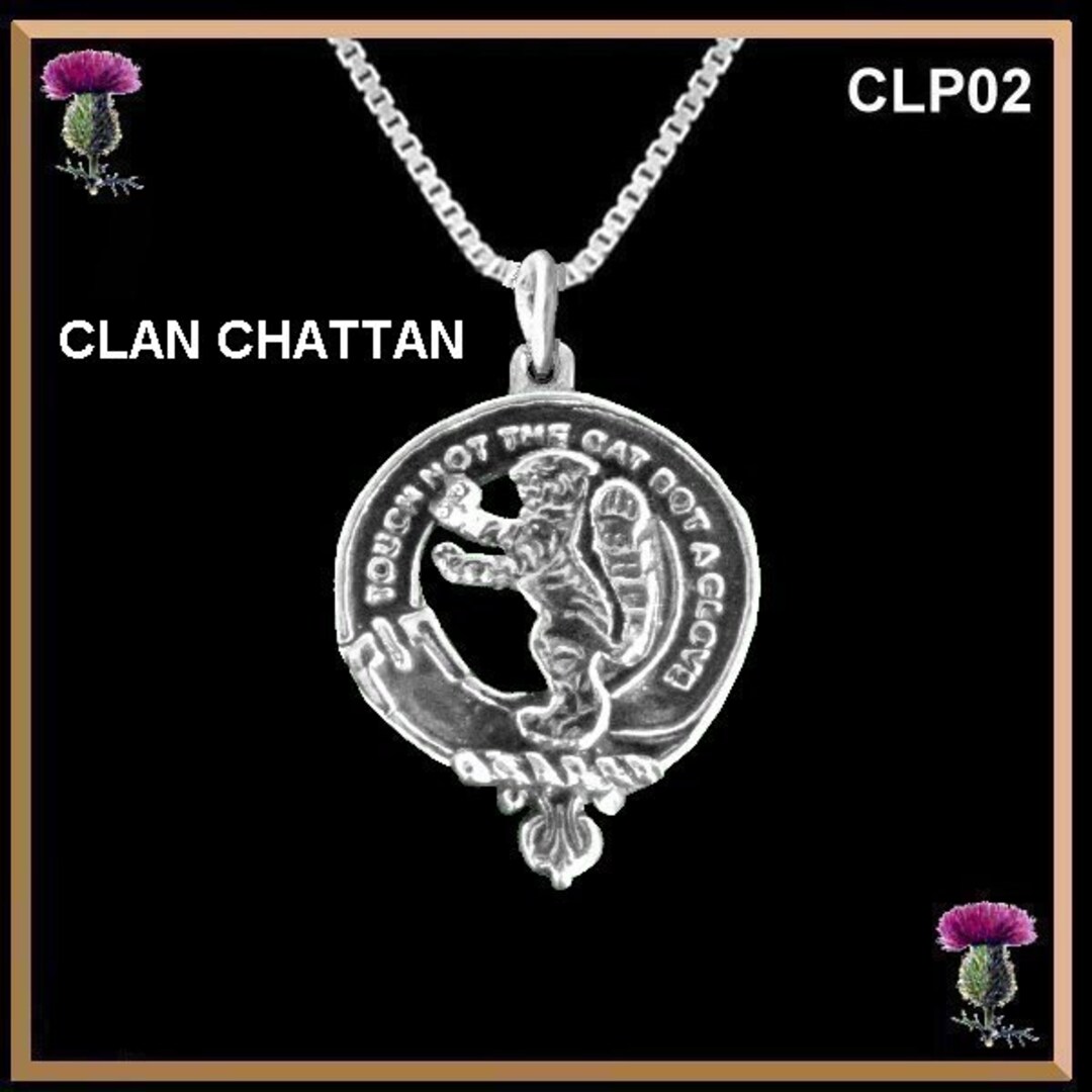 Clan Chattan Clan Crest Scottish Pendant CLP02 - Etsy
