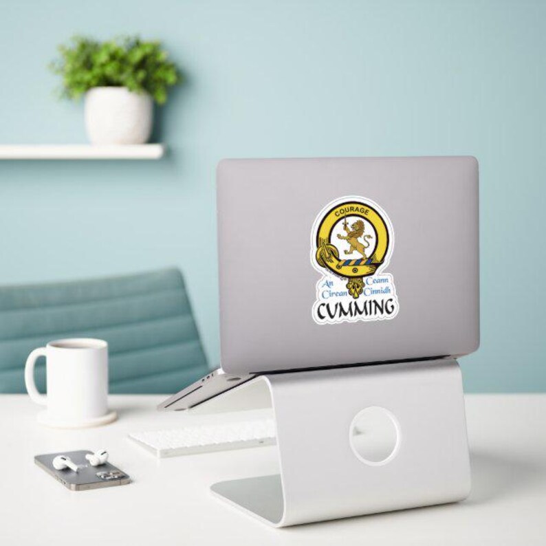 Butter Clan Crest Decal | Custom Scottish Heritage Car & Laptop ...