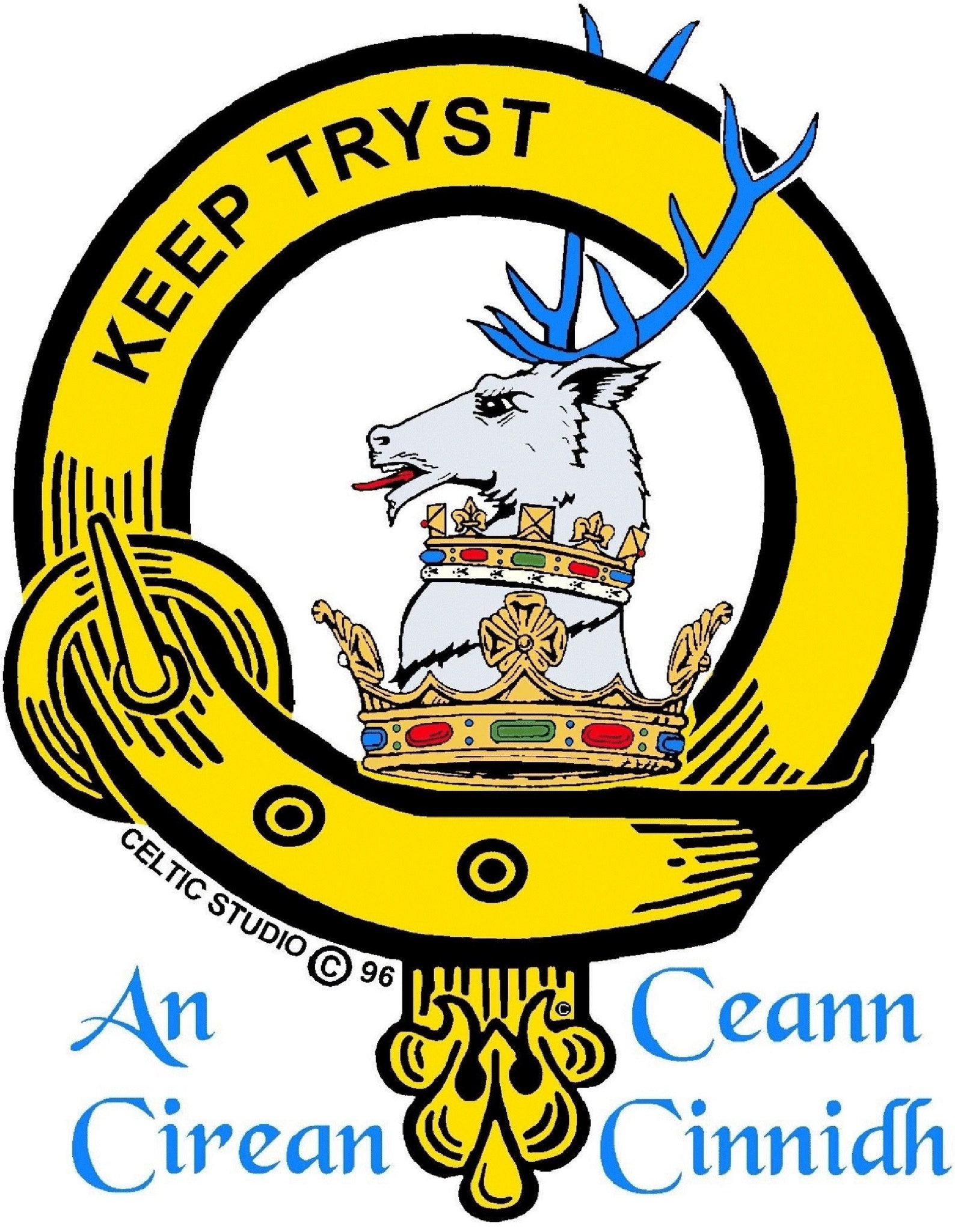 Sempill Clan Crest Scottish Pendant CLP02 - Etsy Ireland