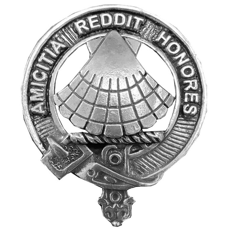 Pringle Clan Crest Scottish Cap Badge CB02 - Etsy