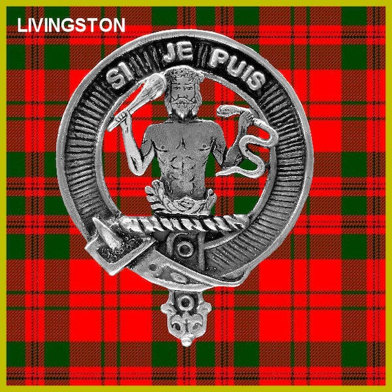 Livingston Clan Crest Scottish Cap Badge CB02 | Etsy