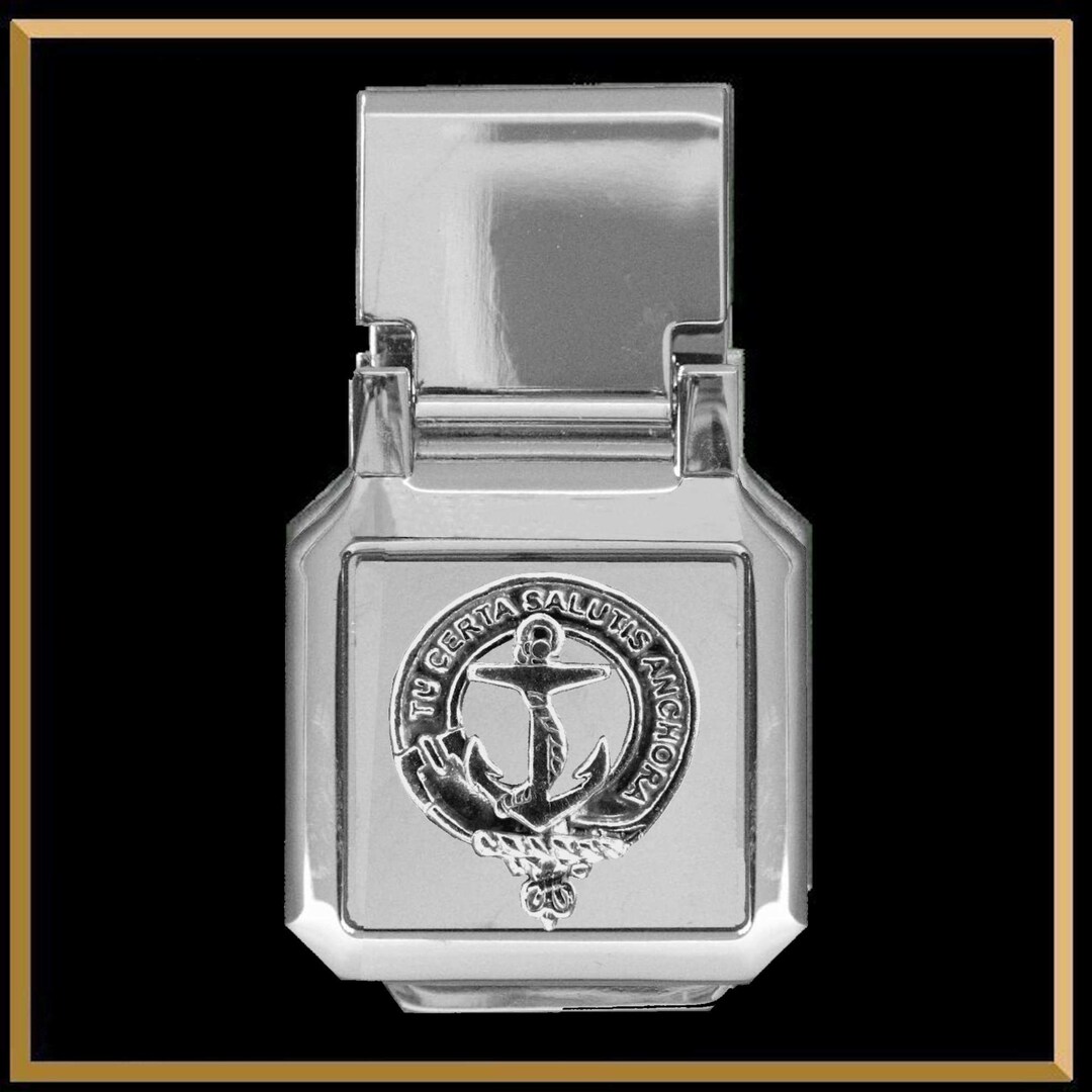 Gillespie Scottish Clan Crest Money Clip - Etsy