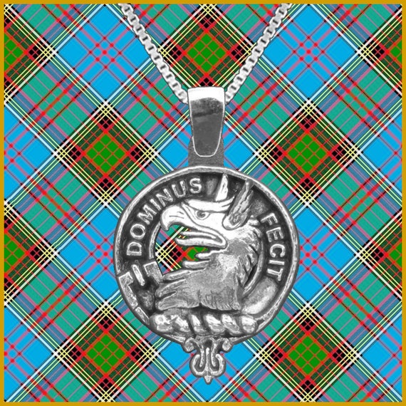 Baird Large 1 Scottish Clan Crest Pendant Sterling - Etsy