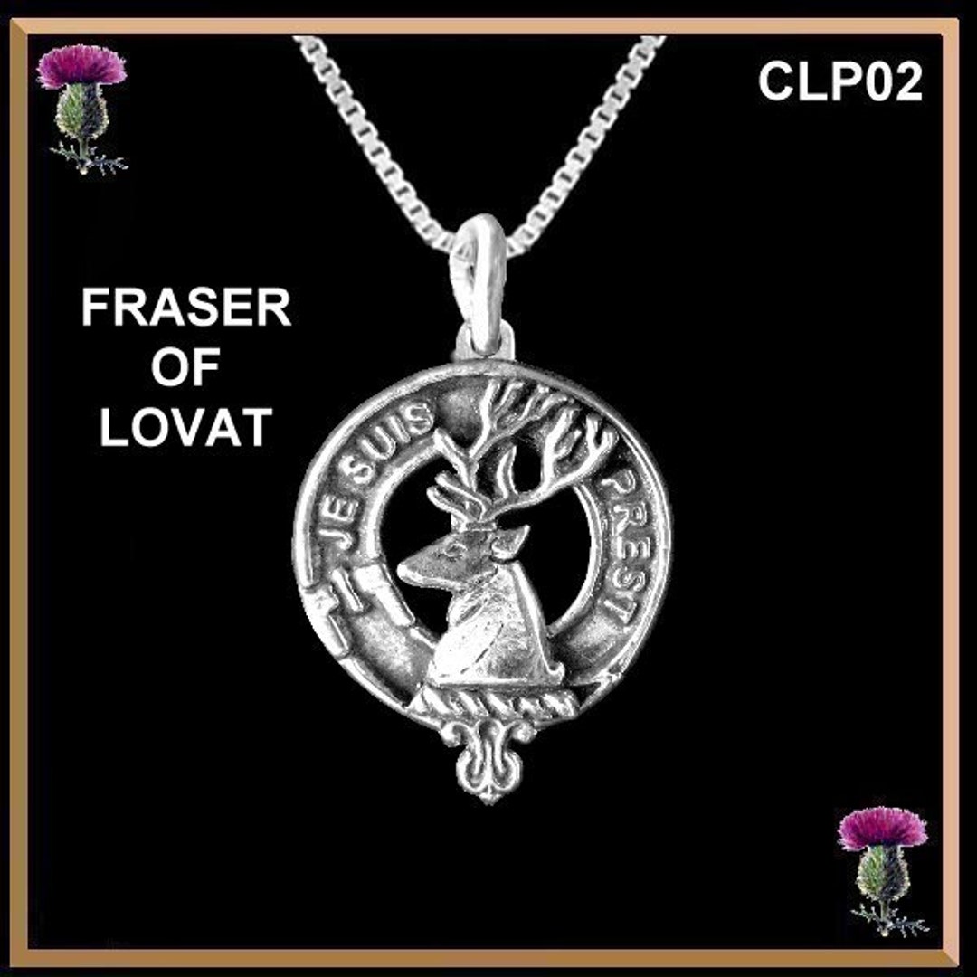 Outlander Inspired Fraser Clan Crest Scottish Pendant CLP02 - Etsy