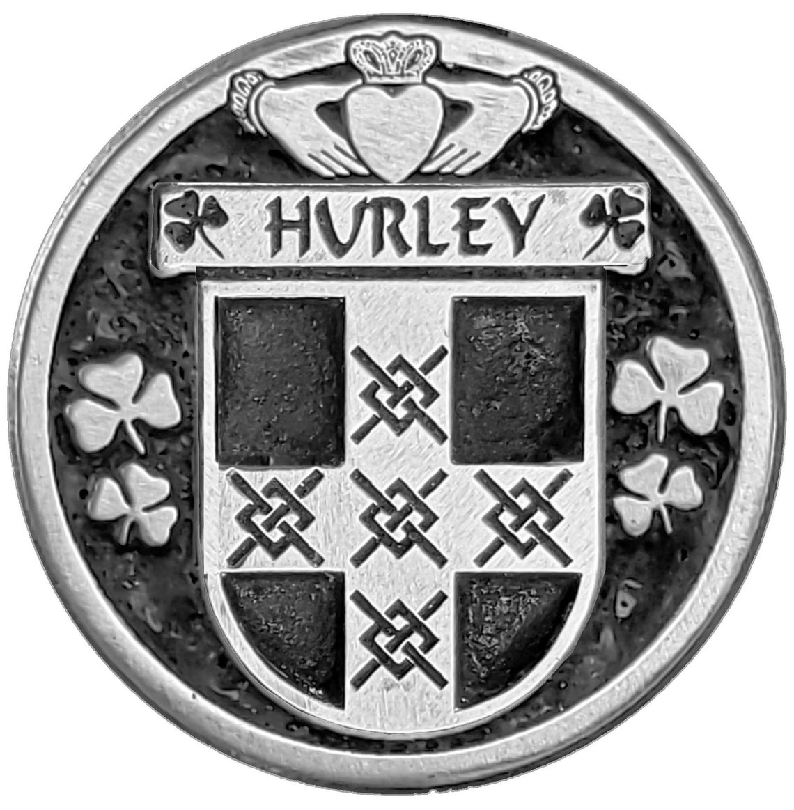 Hurley Irish Coat of Arms Clip Tie Bar - ICTB10 - Etsy