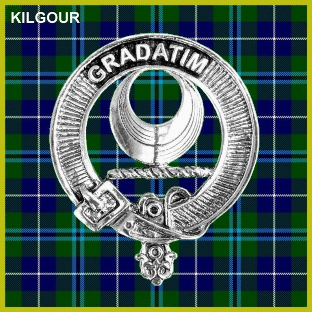 Kilgour Clan Crest Scottish Cap Badge CB02 - Etsy