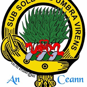 Irvine Scottish Clan Crest Ring GC100 ~ Sterling Silver and Karat Gold ...