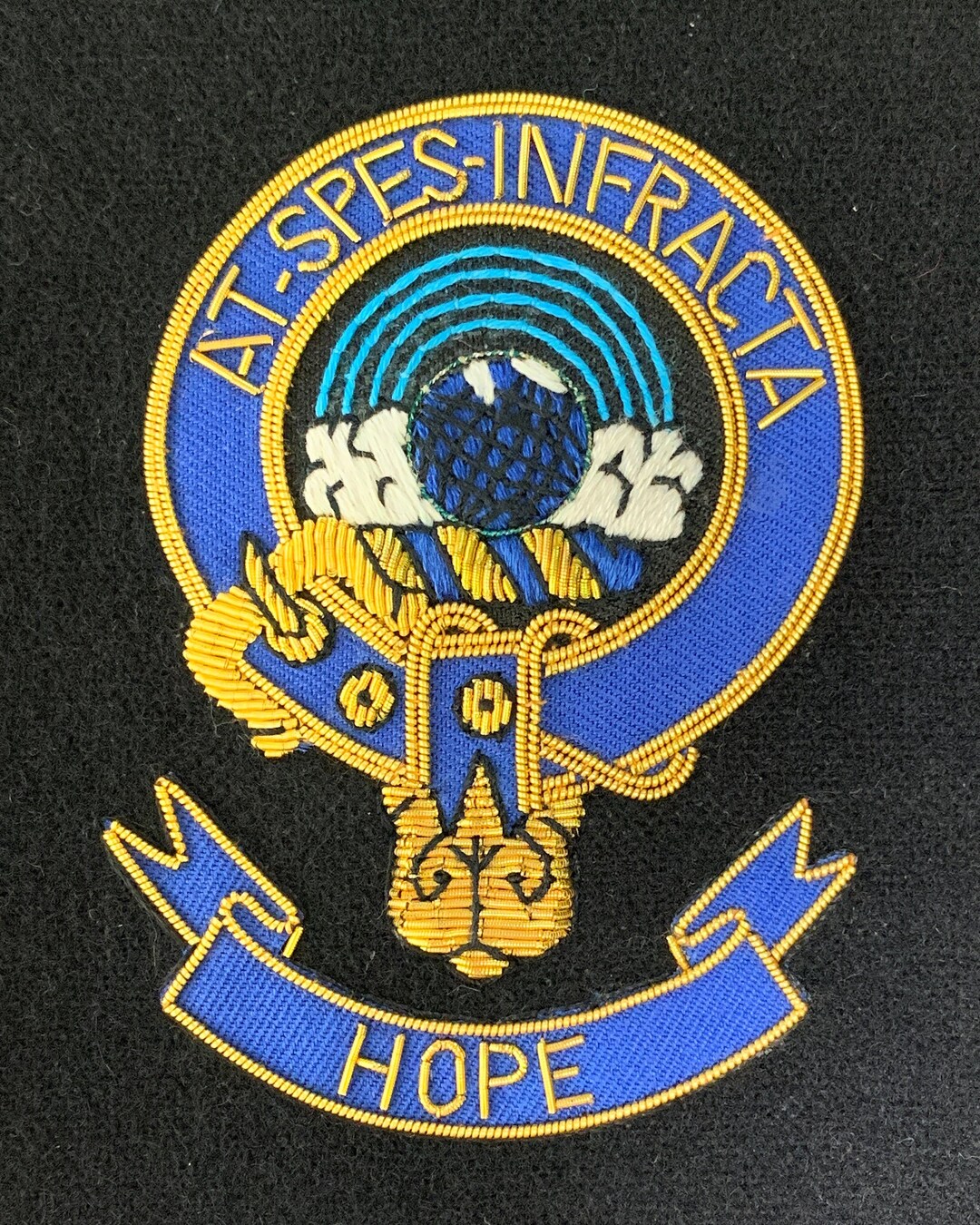 Hope Scottish Clan Embroidered Crest - Etsy