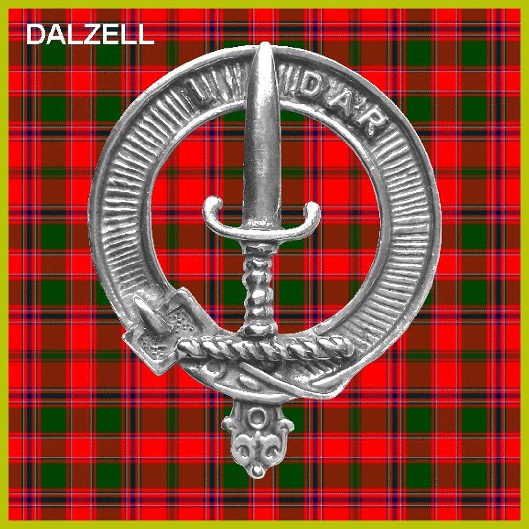 Dalzell Clan Crest Scottish Cap Badge CB02 - Etsy