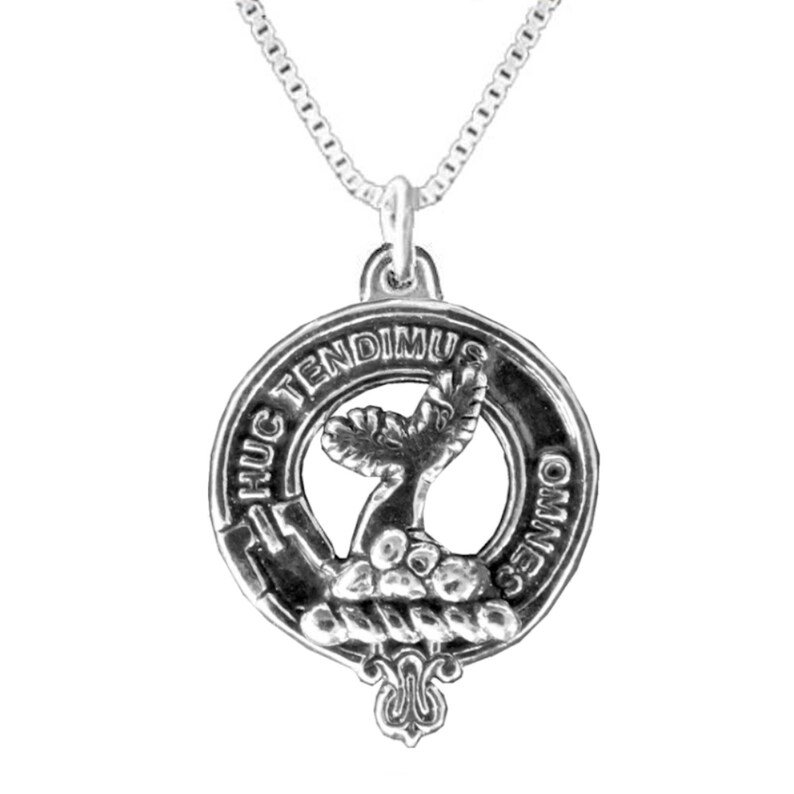 Paterson Clan Crest Scottish Pendant Clp02 Etsy