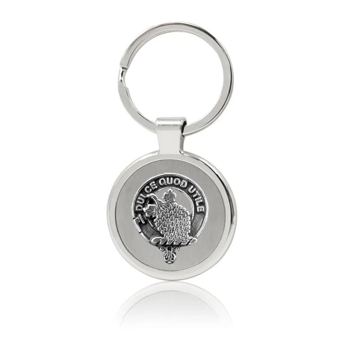 Strang Clan Crest Stainless Steel Key Ring - Etsy