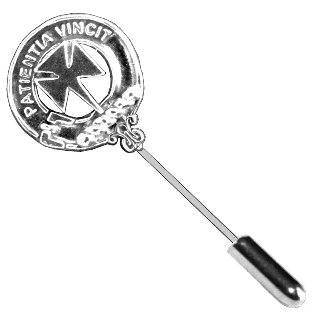Cheyne Clan Crest Stick or Cravat Pin, Sterling Silver - Etsy