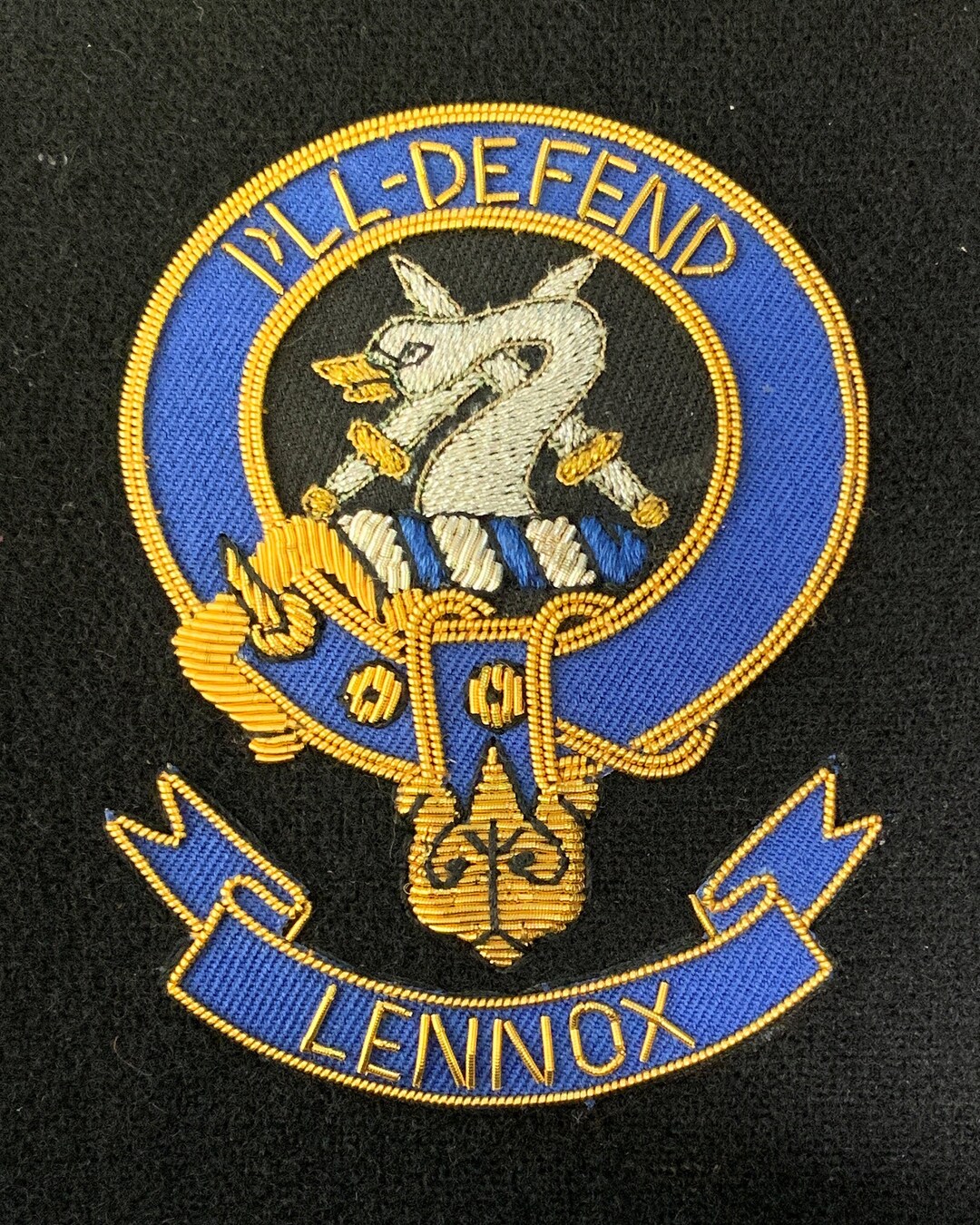Lennox Scottish Clan Embroidered Crest - Etsy
