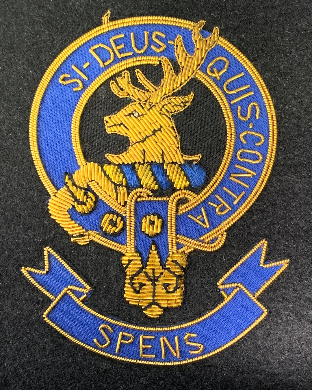 Spens Scottish Clan Embroidered Crest - Etsy