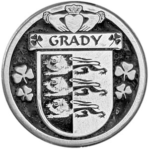 Grady Irish Coat of Arms Dress Fur Sporran - Etsy UK