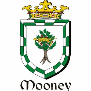 Mooney Irish Coat of Arms Celtic Cross Pendant ~ IP04 - Etsy