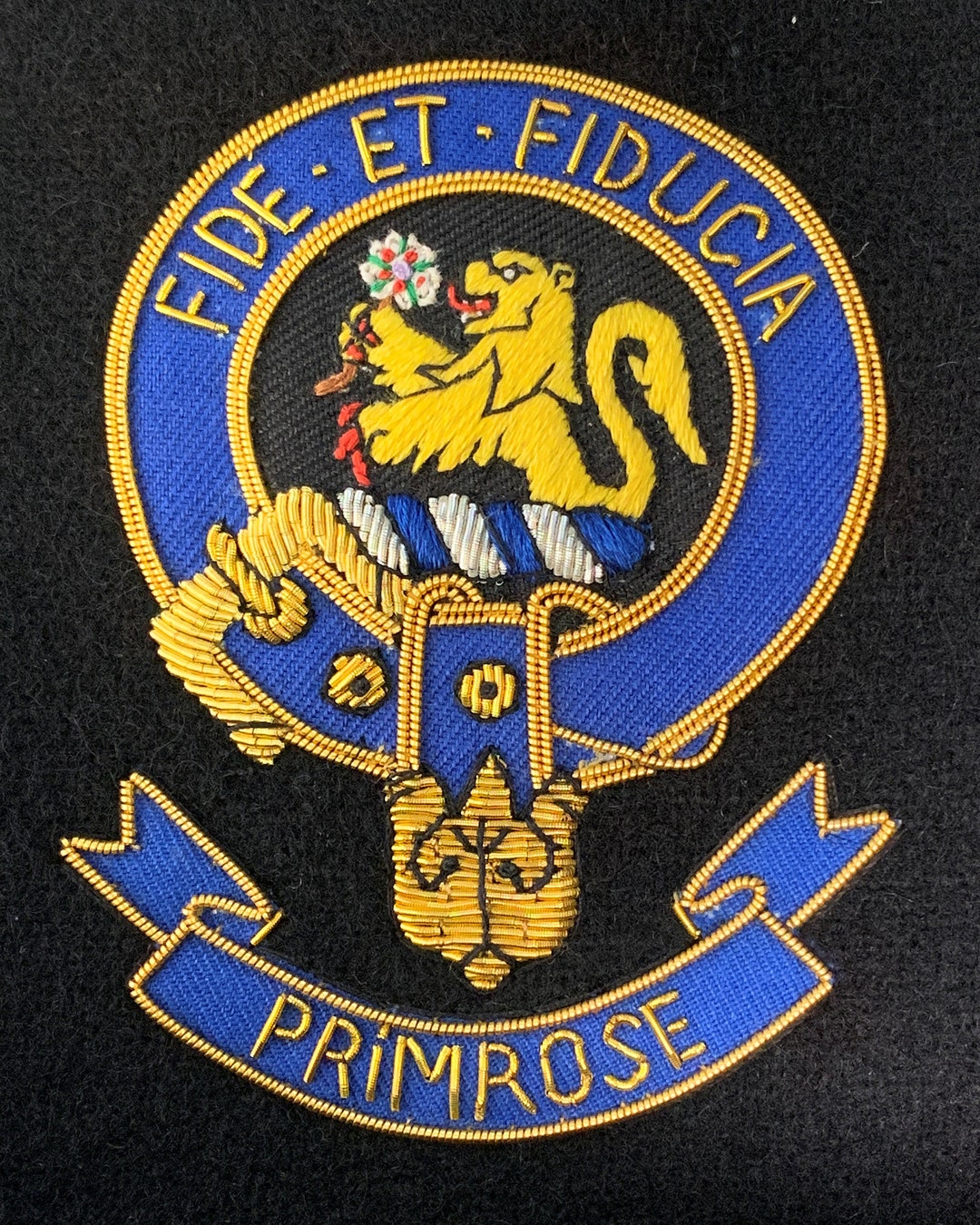 Primrose Scottish Clan Embroidered Crest - Etsy