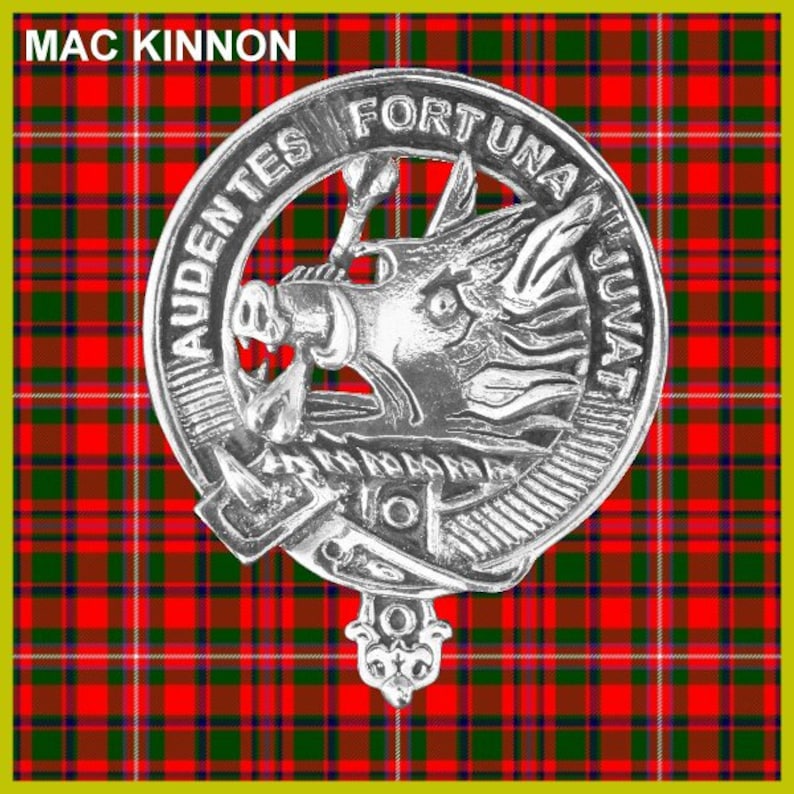 Mackinnon Clan Crest Scottish Cap Badge CB02 - Etsy