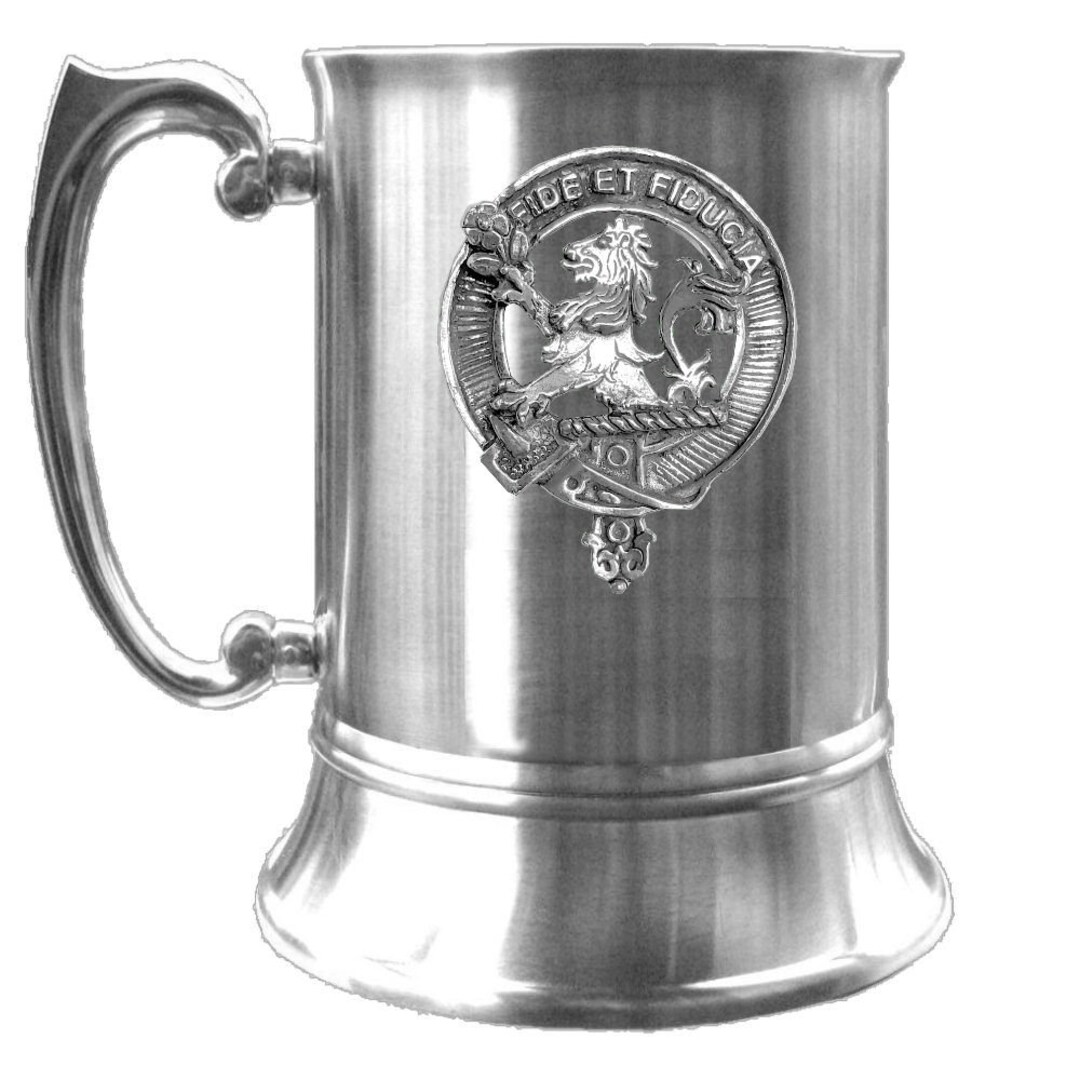 Primrose Scottish Clan Crest Badge Tankard - Etsy