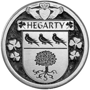 Hegarty Irish Coat of Arms Clip Tie Bar - Etsy Canada